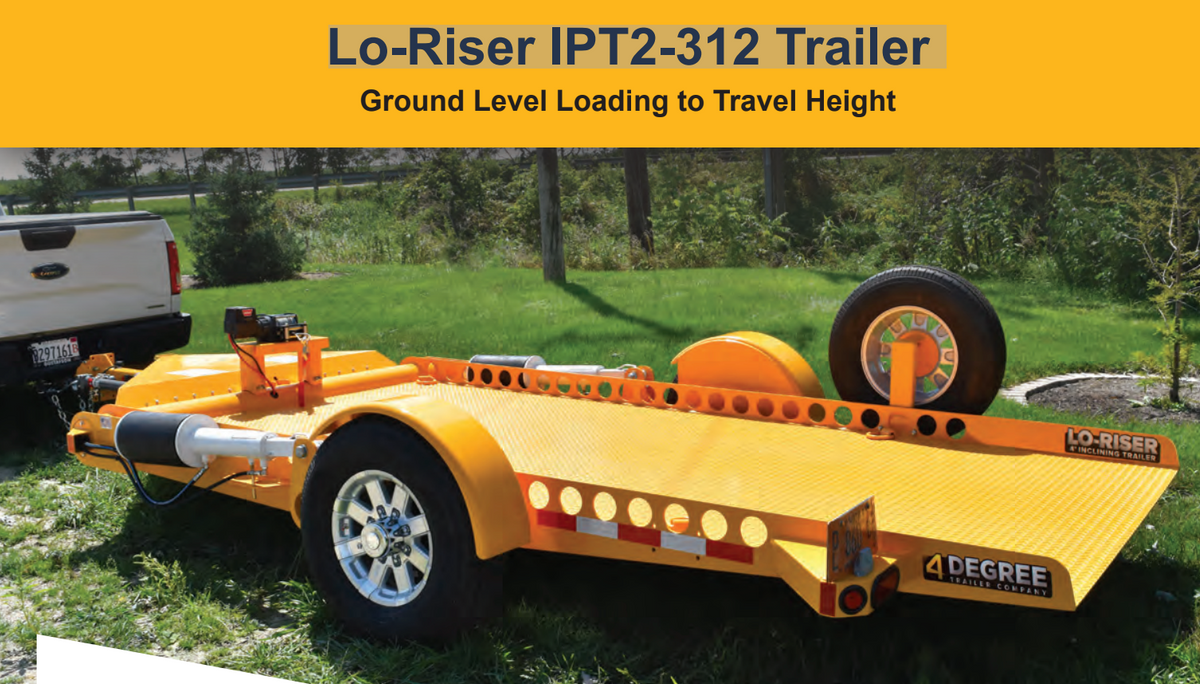 Why the Lo-Riser IPT2-312 Trailer is Perfect for You — Gigs Rigs
